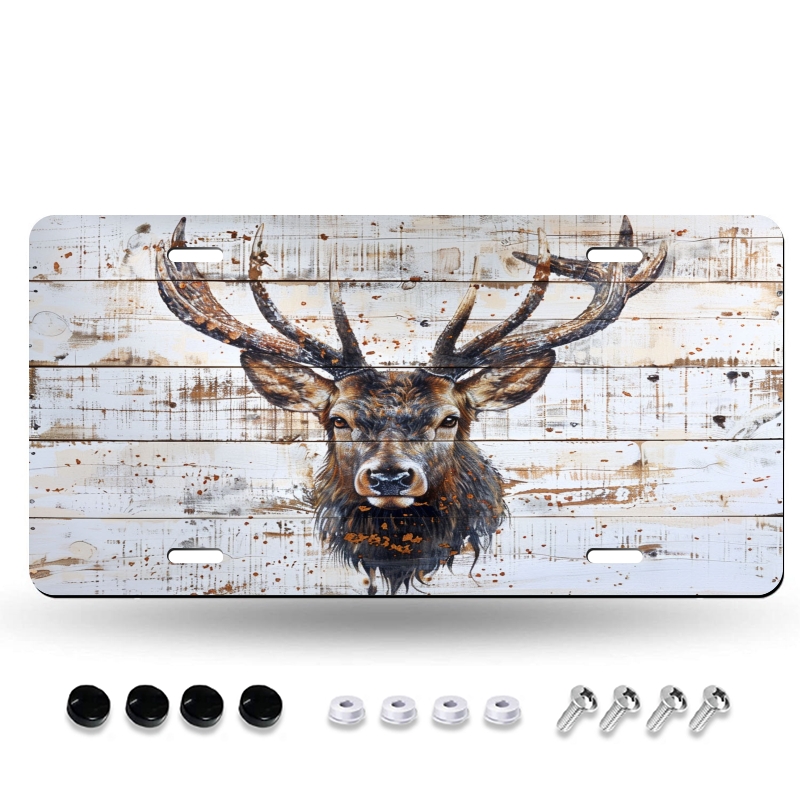 Rust-Proof Stainless Steel License Plate Frame – Stylish & Durable ...