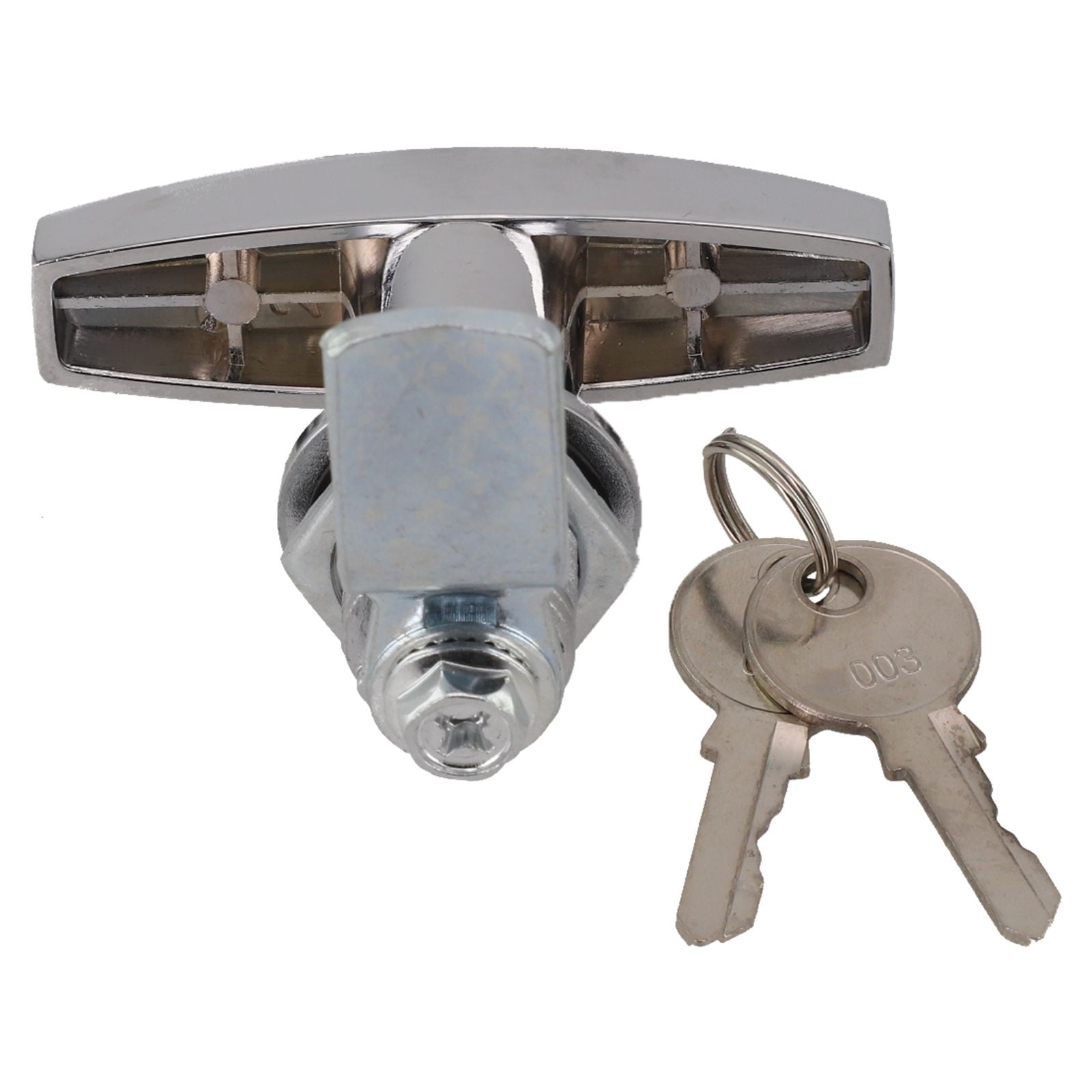 Rust Proof T Shape Handle Lock for Trailers and Cabinets with Keys ...