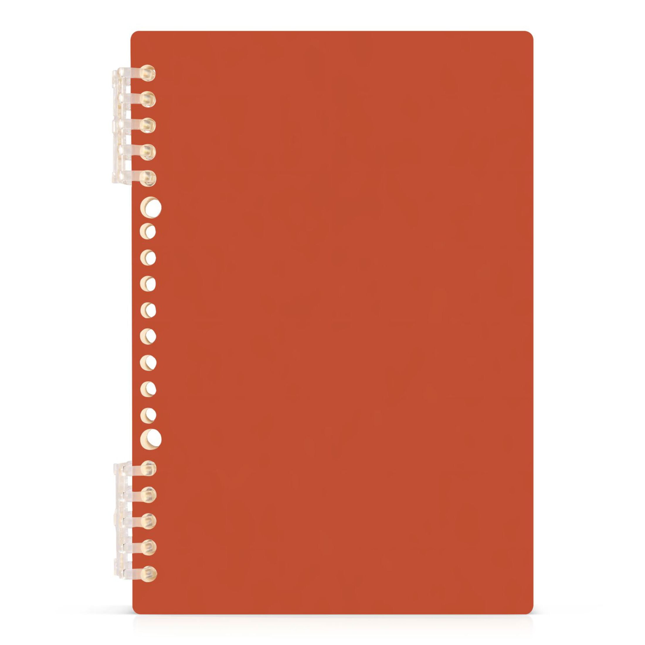 Rust Red Notebooks 1-subject Journal 60 Sheets A5 College Ruled Paper ...