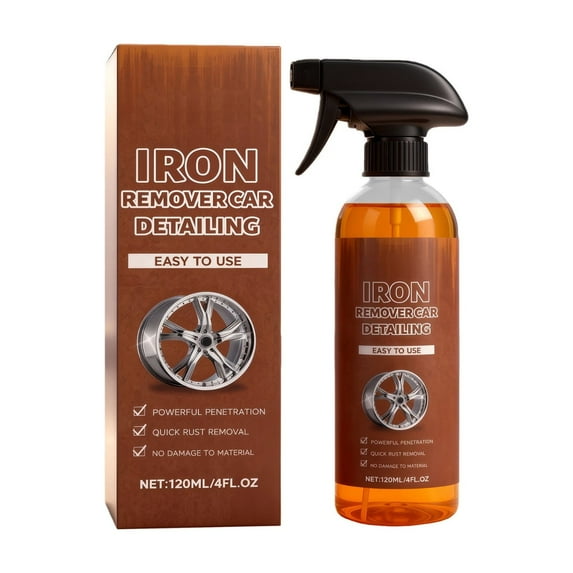 Rust Removal Spray 4Oz For Metal Car Parts Gently Clean Rust Stains ...