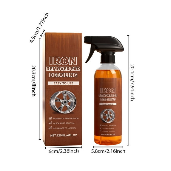 Rust Removal Spray Is Convenient for Daily Use It Gently Cleans Metal ...