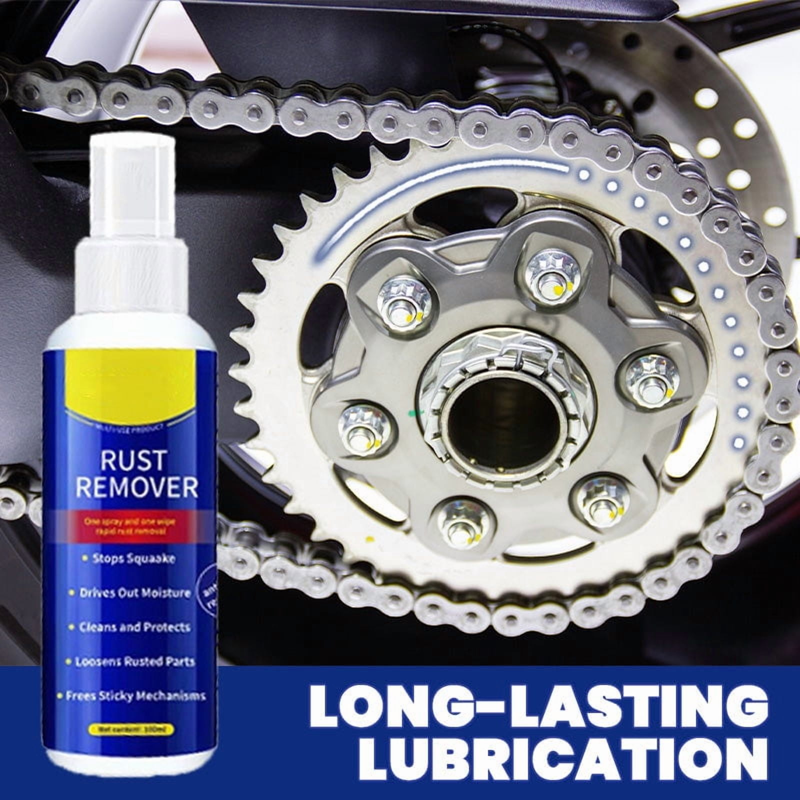 Rust Remover, 2026 Upgrade Anti-Rust Spray, Multi-functional Quick ...