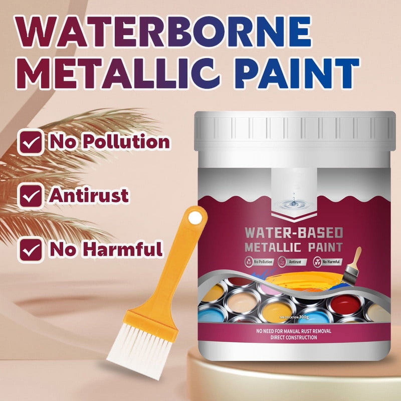 Rust Remover Converter Metallic Paint | Instant Rust Neutralizer for ...