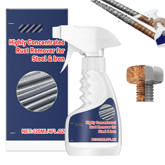 Rust Remover,Highly Concentrated Rust Remover for Steel & Iron,Highly ...