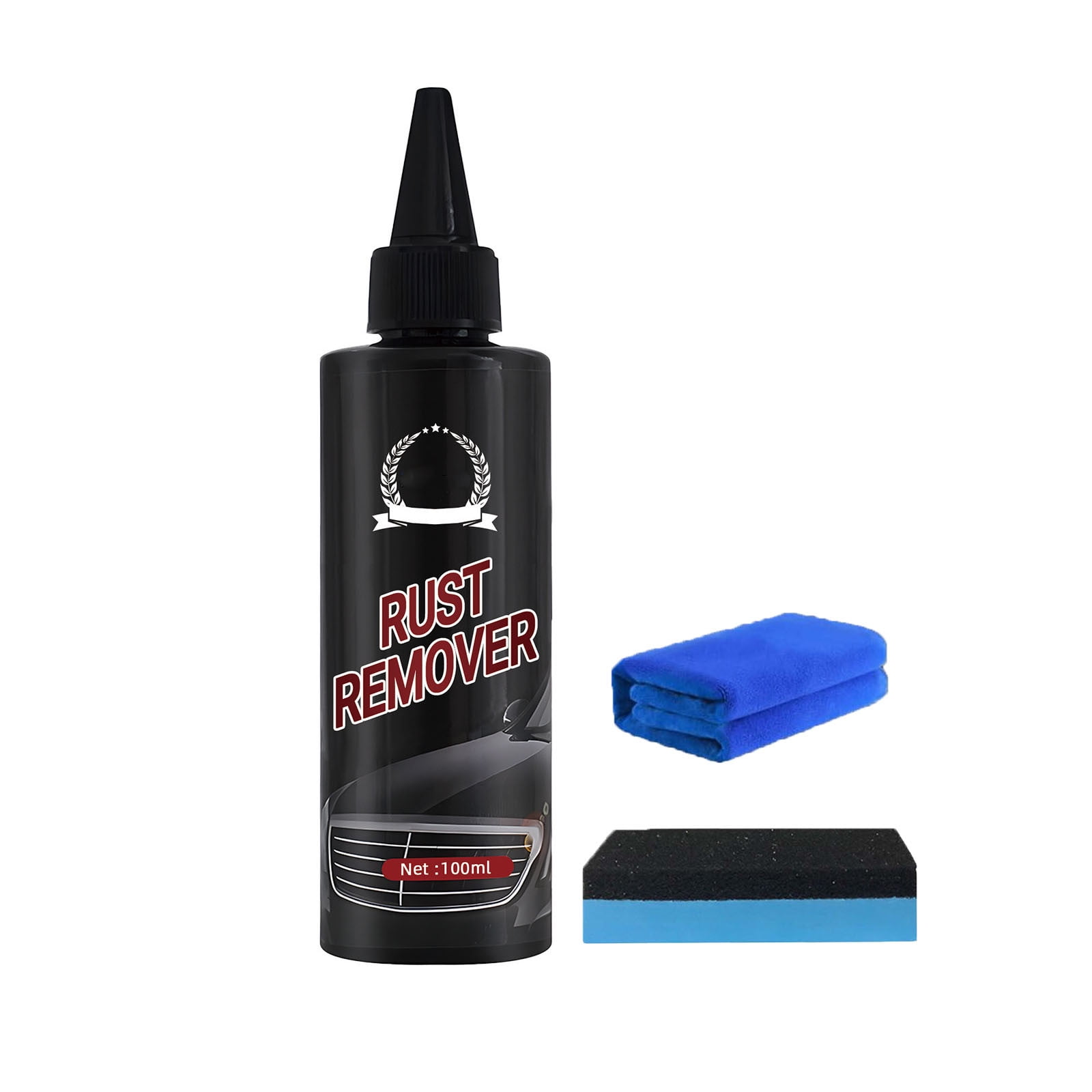 Rust Remover For Metal Chrome Plating Rust Stain Remover Solution 100Ml ...