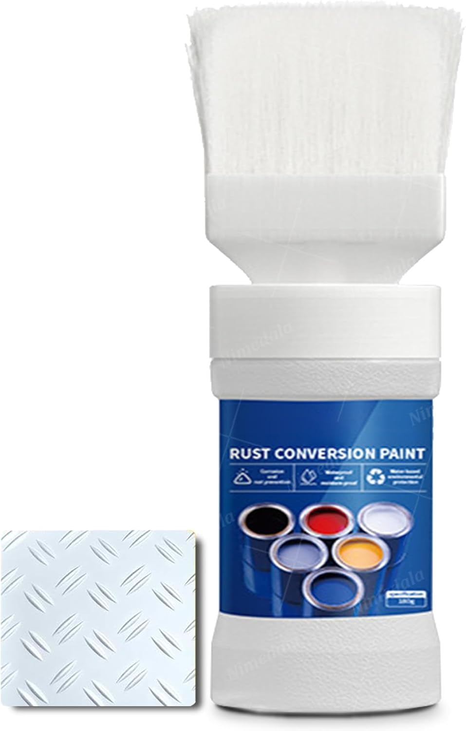 Rust Remover for Metal-Rust Converter for Metal with Brush, 17.6/6.3 Oz ...
