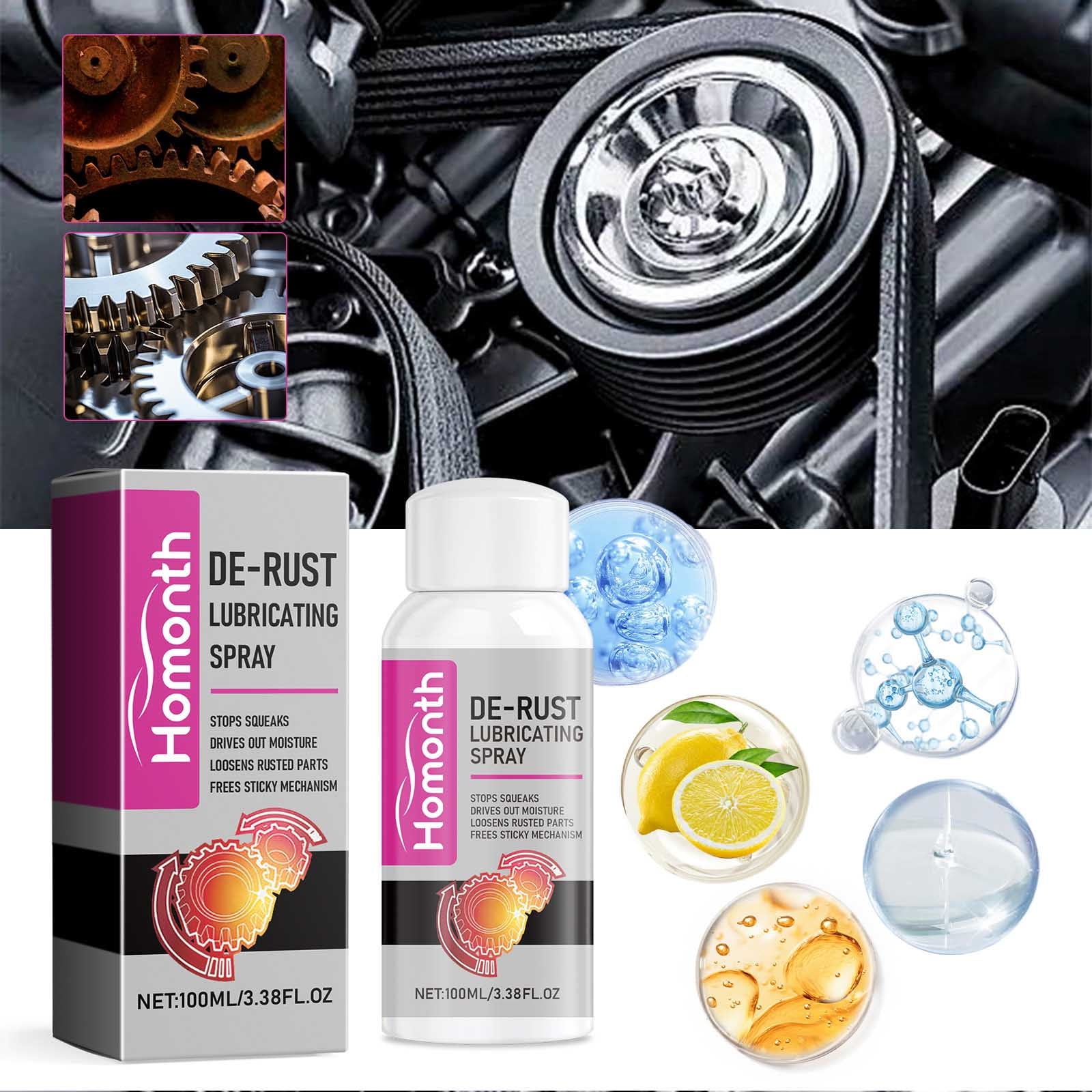 Rust Remover Metal Rust Remover Oil Lubricant Cleaner 100ml,Clearance ... Rust Remover Metal Rust Remover Oil Lubricant Cleaner 100ml,Clearance ...