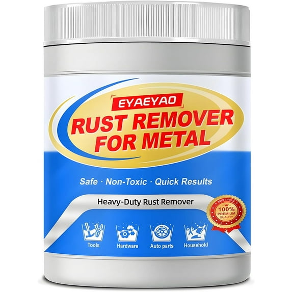 Rust Remover Powder, Rust Converter for Metal, Rust Stain Remover ...