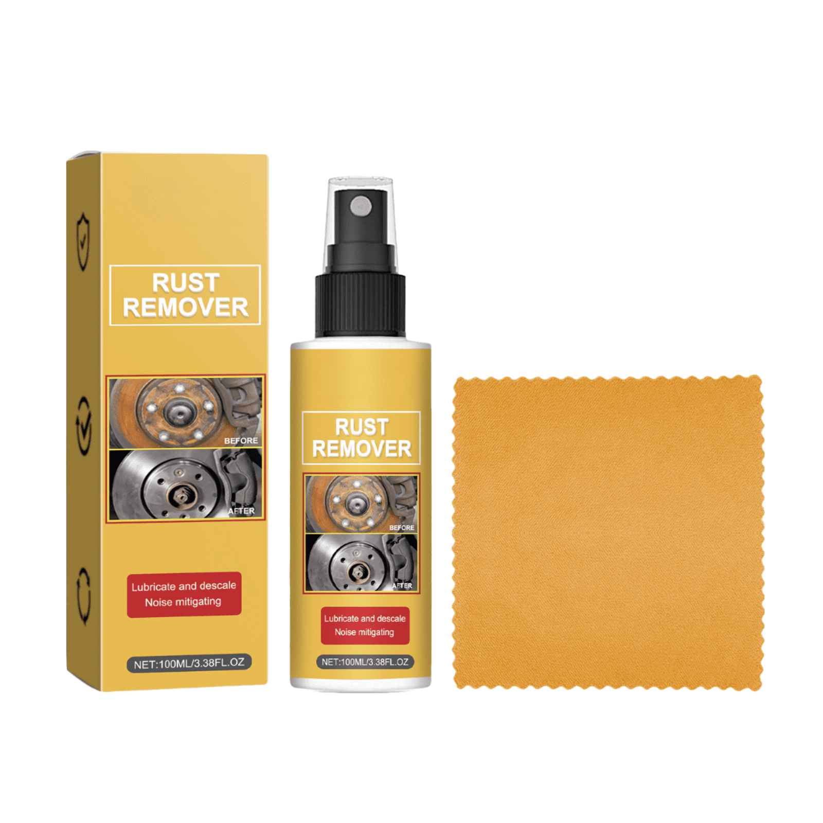 Rust Remover Spray for Car, Zcargel Metal Rust Remover Spray ...