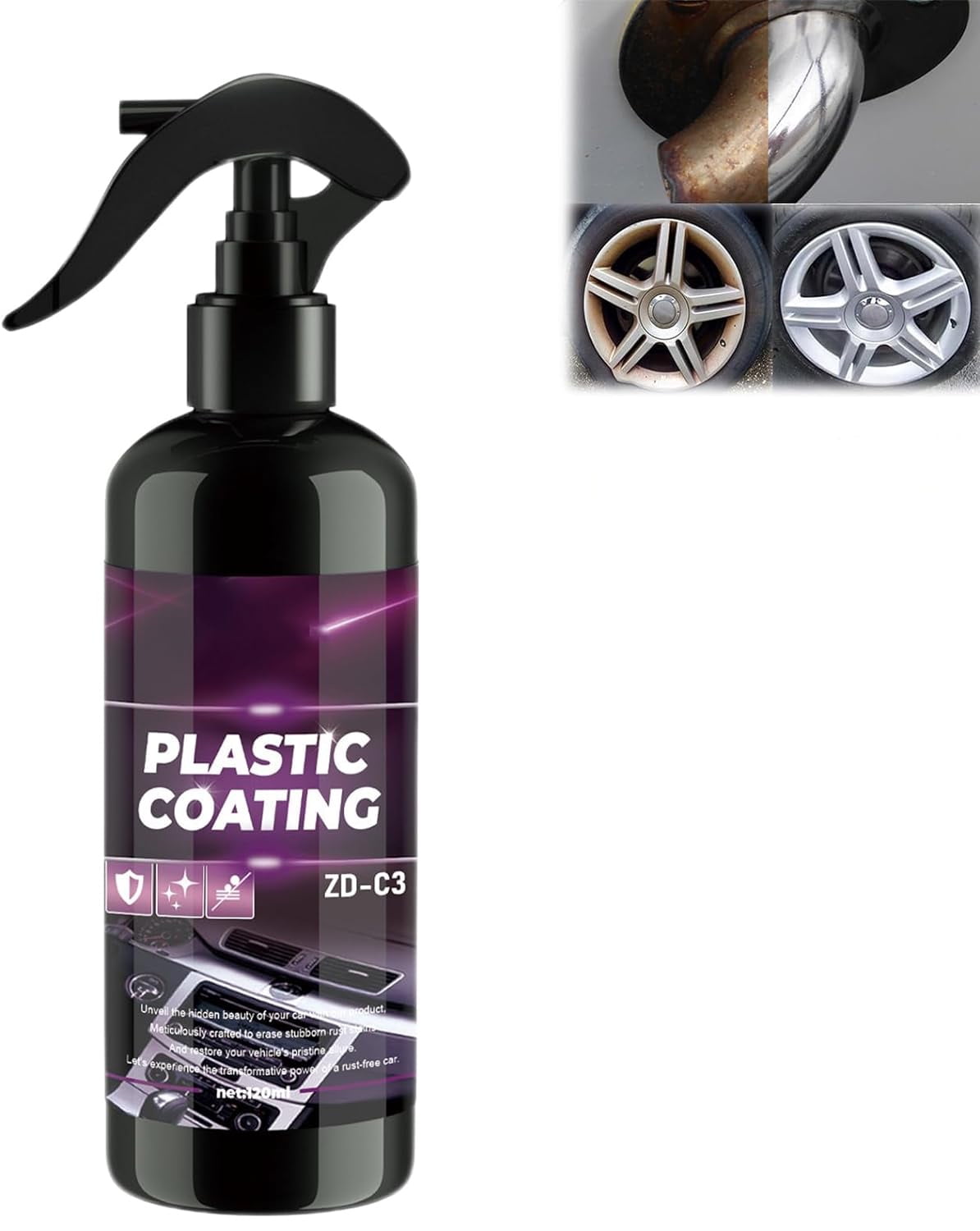 Rust Remover Spray for Cars, Rust Remover Spray for Cars, Car Rust ...