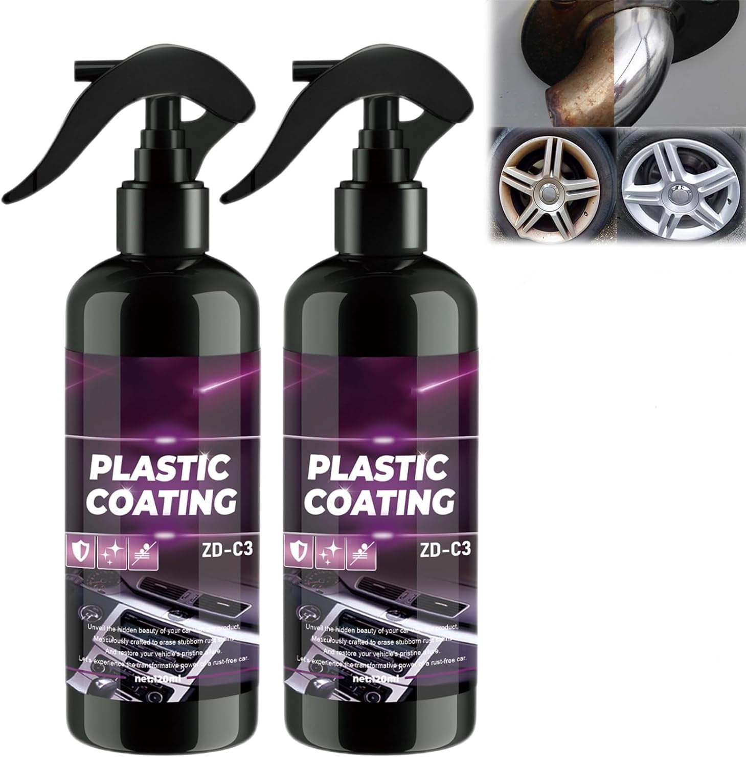 Rust Remover Spray for Cars, Rust Remover Spray for Cars, Car Rust ...