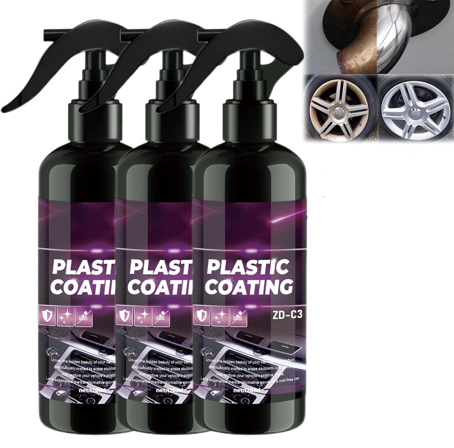 Rust Remover Spray for Cars, Rust Remover Spray for Cars, Car Rust ...