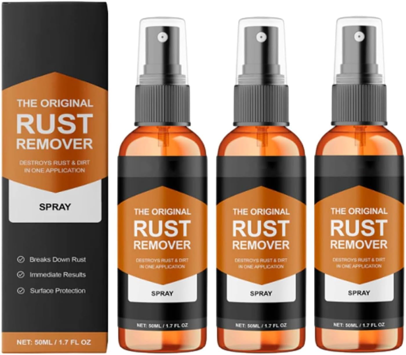 Rust Remover Spray for Metal 2025 Professional Grade | Heavy Duty Rust ...