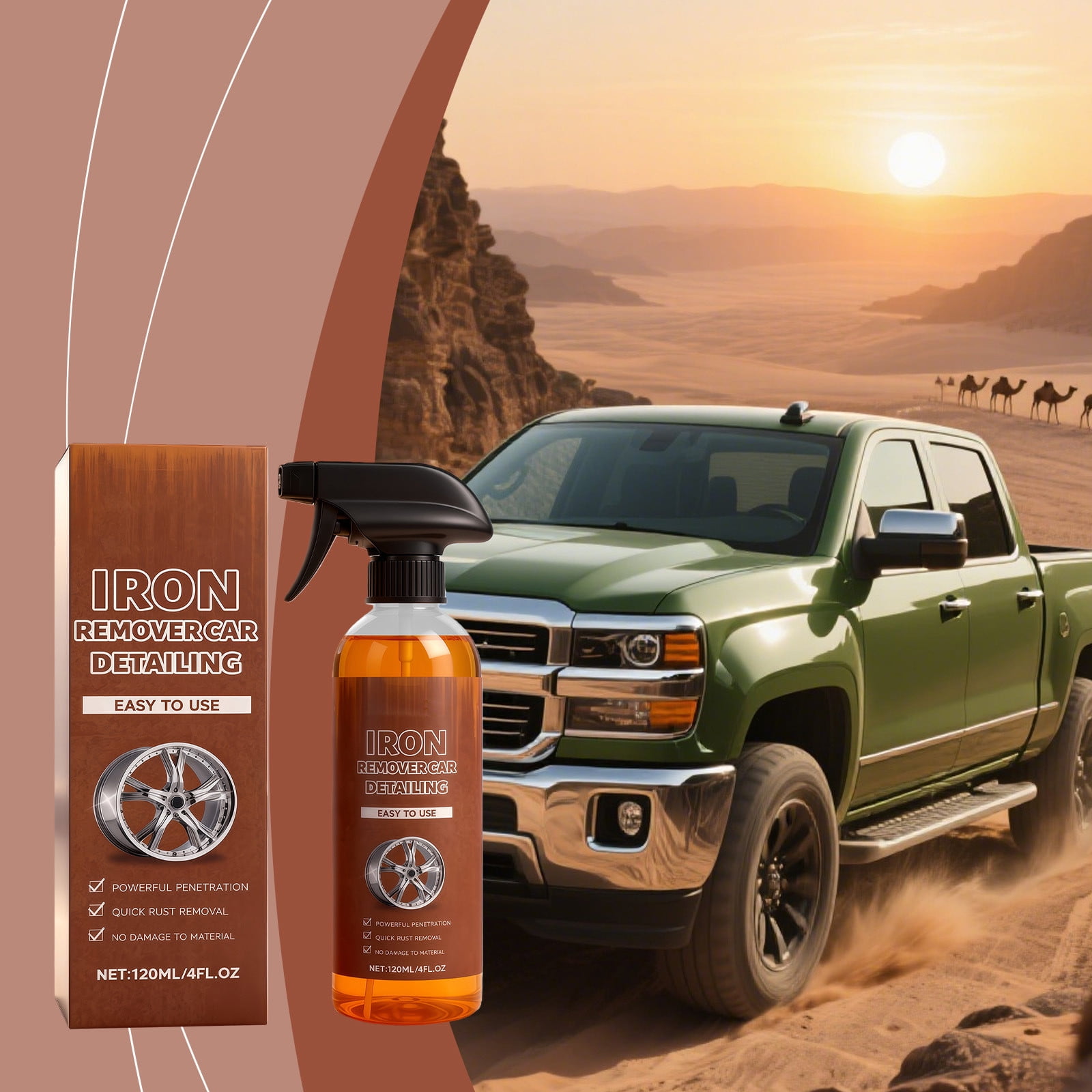 Rust Remover Spray Metal Cleaner Rust Removal for Car Parts Tools ...