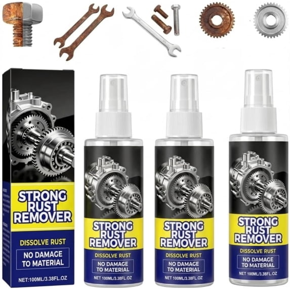 Rust Remover Spray for Metal - Heavy Duty Metal Cleaner,Multipurpose ...