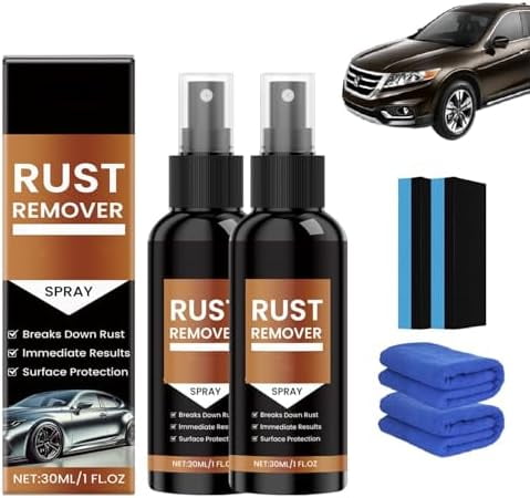 Rust Remover Spray, Rust Remover for Metal, Iron Stain Cleaner for ...