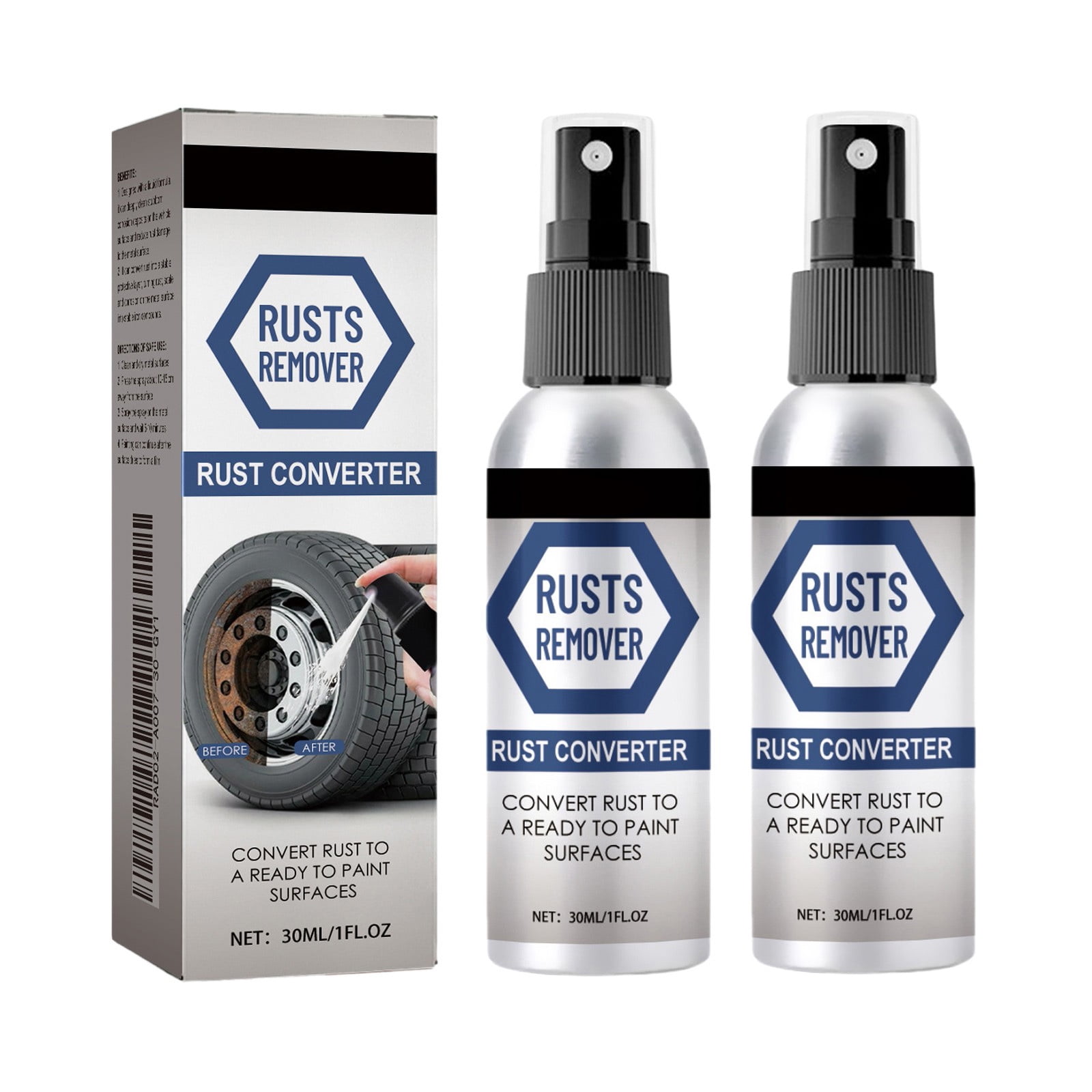 Rust Remover Spray for Metal - Nexa Rust Remover Spray, Upgraded Nexa 2 ...