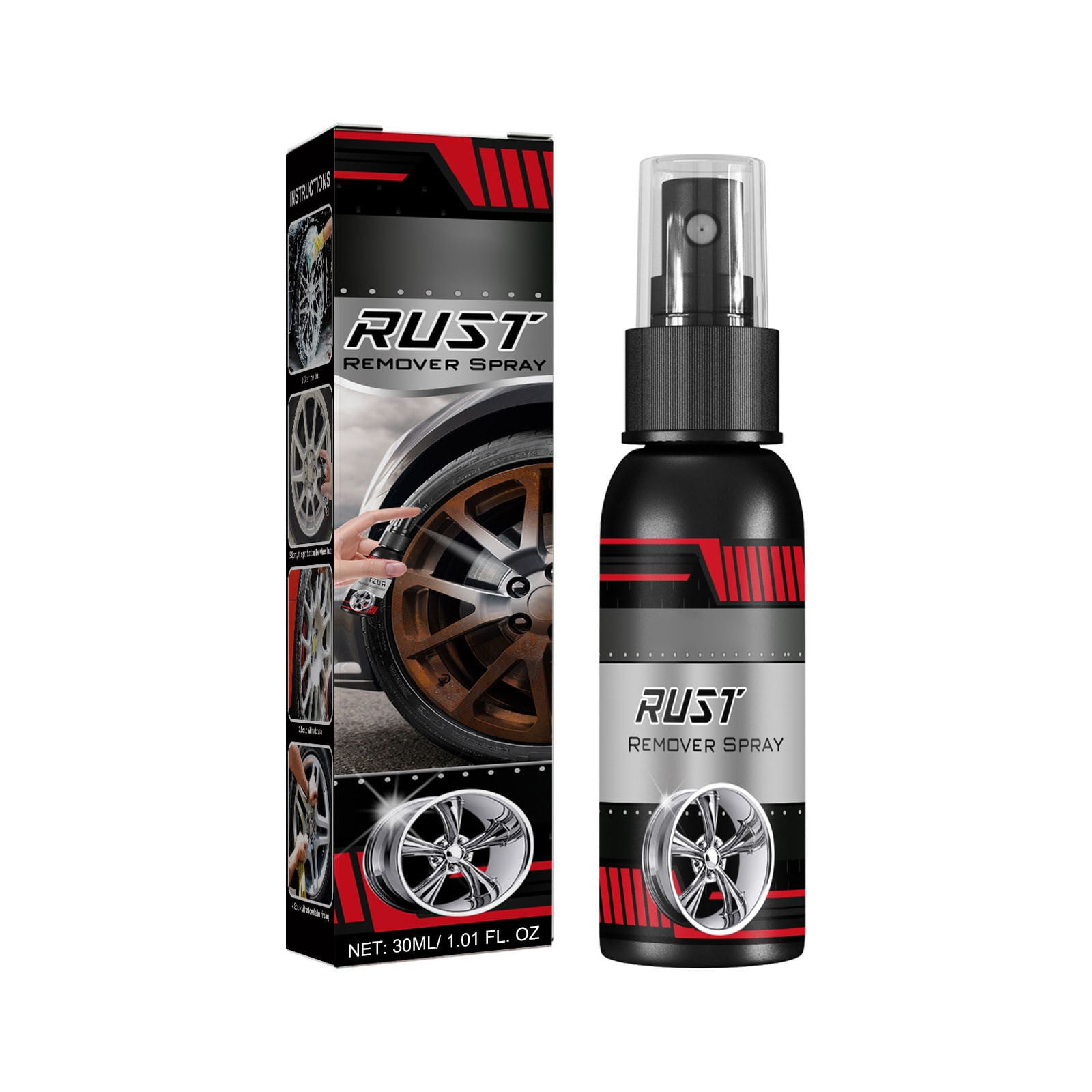Rust Remover Spray for Metal Surfaces Powerful Anti-Corrosion Solution ...