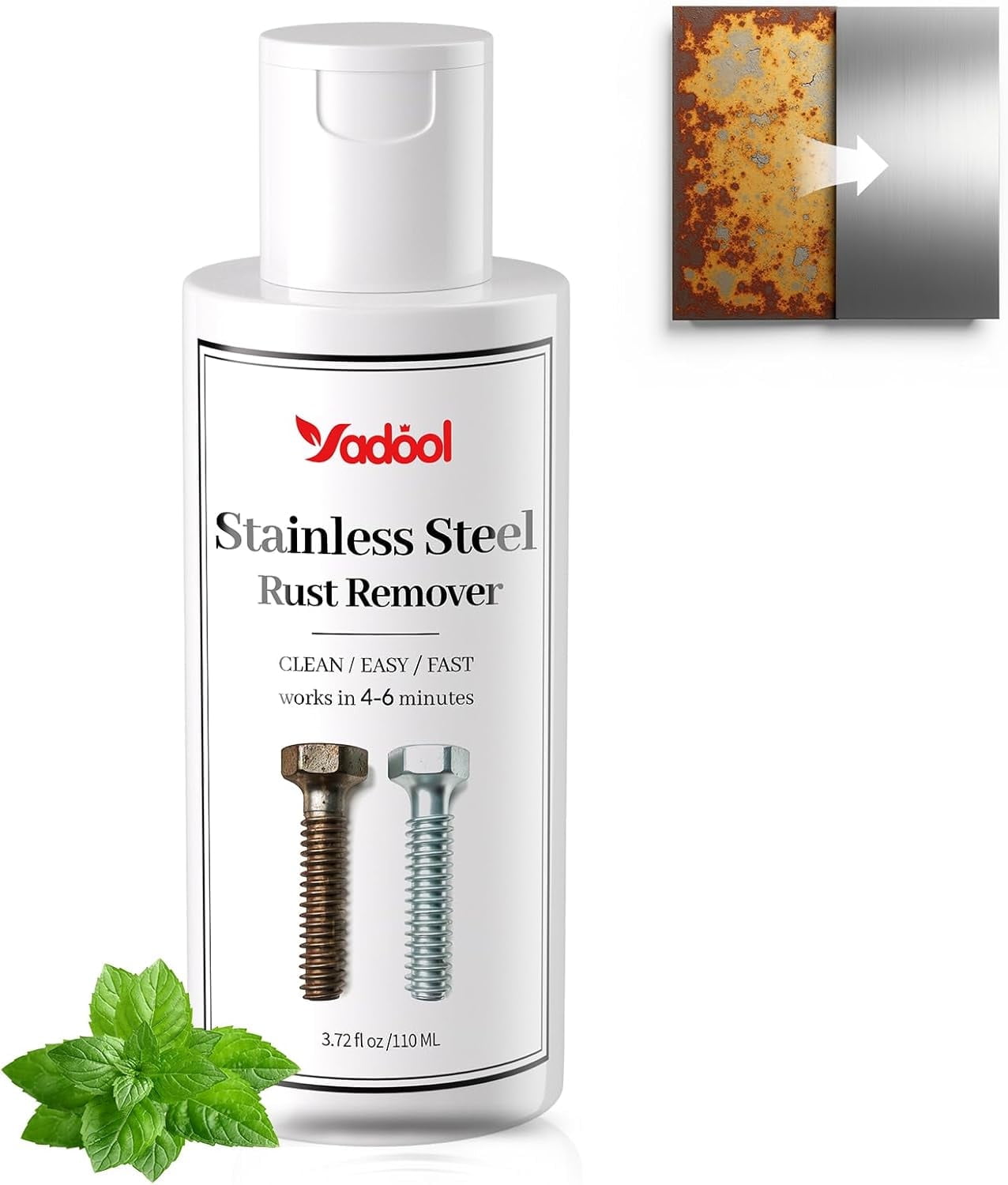 Rust Remover for Stainless Steel, Rust Stain Remover & Cleaner for ...
