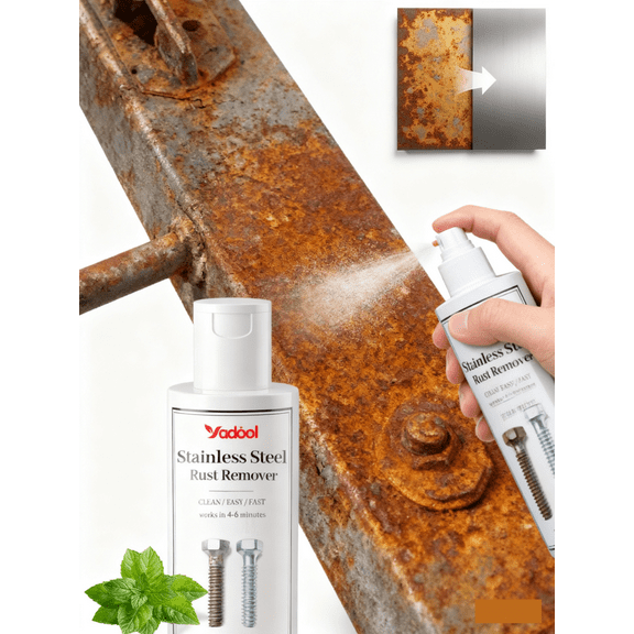 Fzsteel Highly Concentrated Rust Remover for Steel and Iron - Fast ...