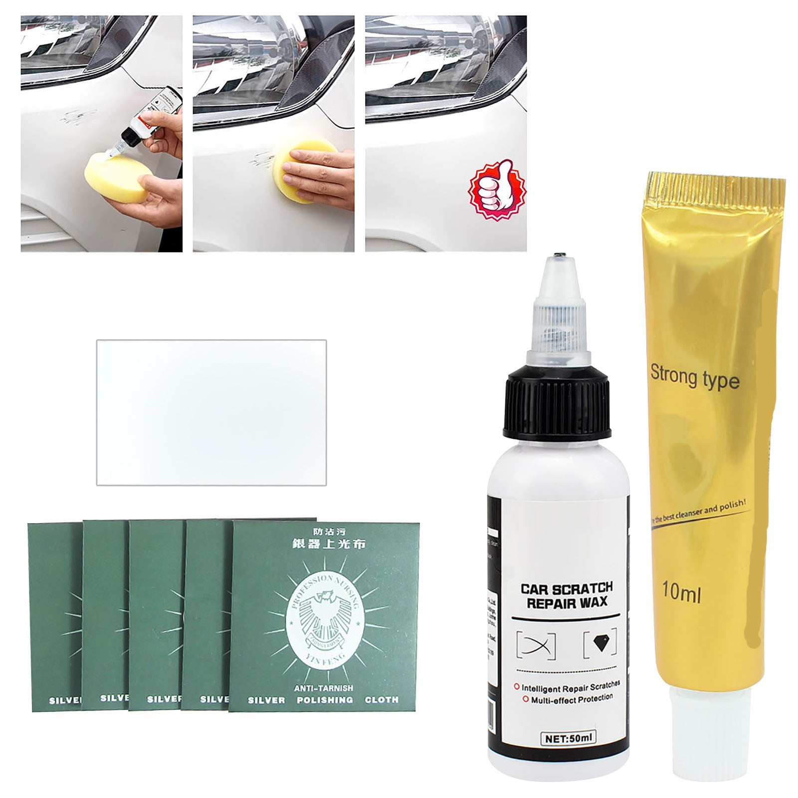 Rust Remover, Wheel Iron Powder, 50ml Concentrate, Heavy-Duty Formula ...