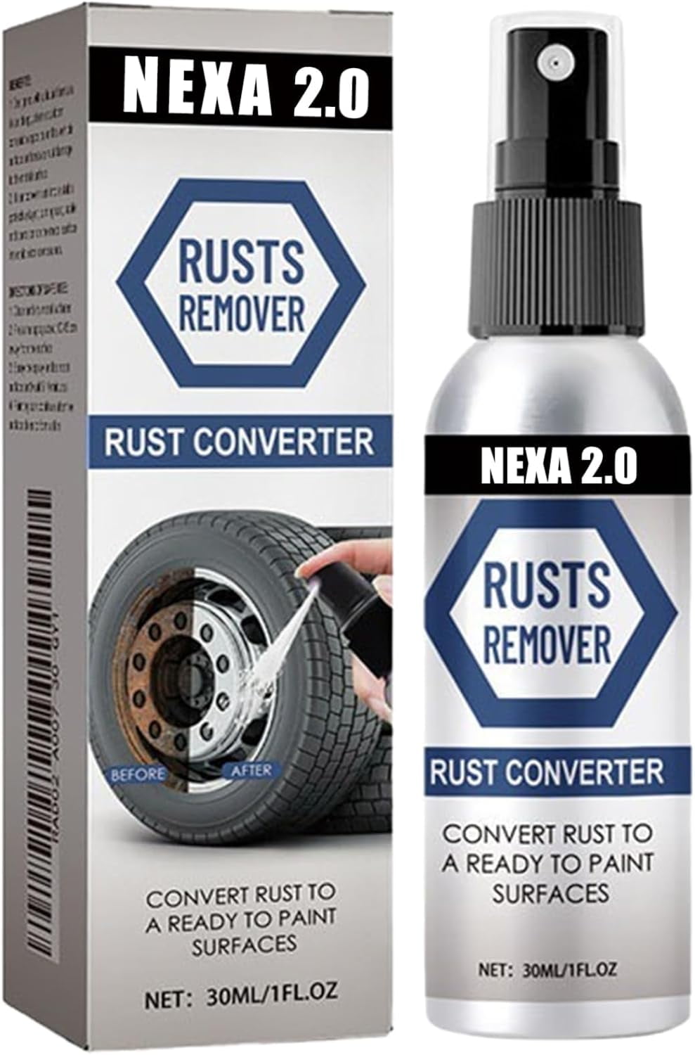 Rust Remover for Metal - Nexa Rust Remover Spray, Nexa 2.0 Anti Rusts ...