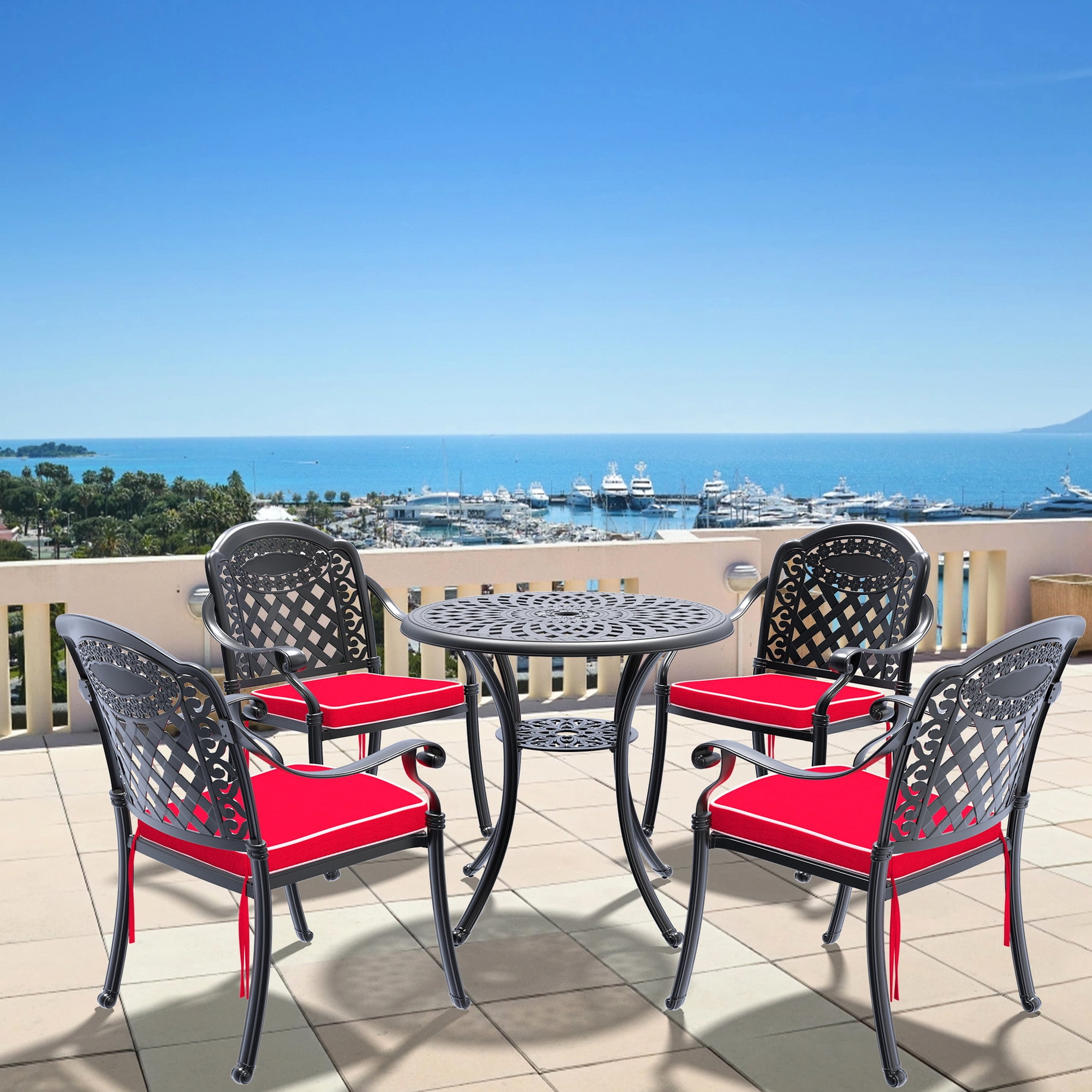 Rust-Resistant Frame, Stackable Design | Outdoor Gathering, Space ...