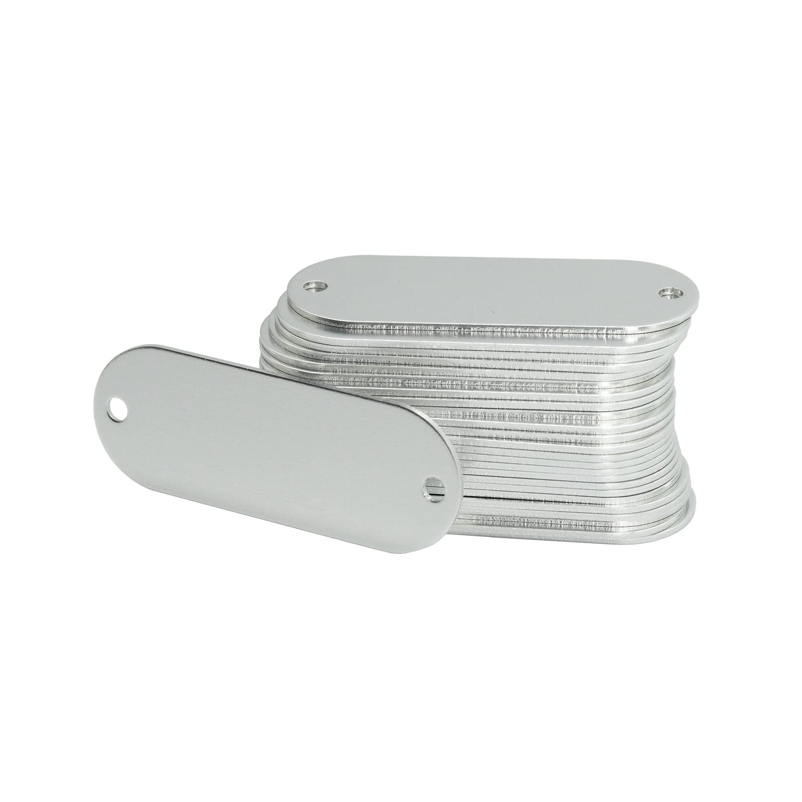 Rust-Resistant Metal Engraving Tags, Smooth-Edged Stainless Steel ...