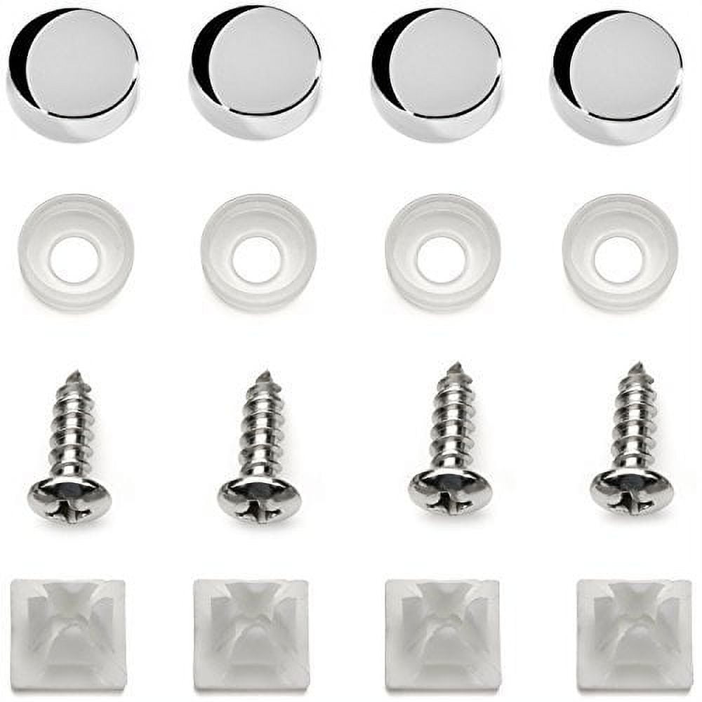 Rust Resistant Stainless Steel Car License Plate Frame Screws Fasteners ...