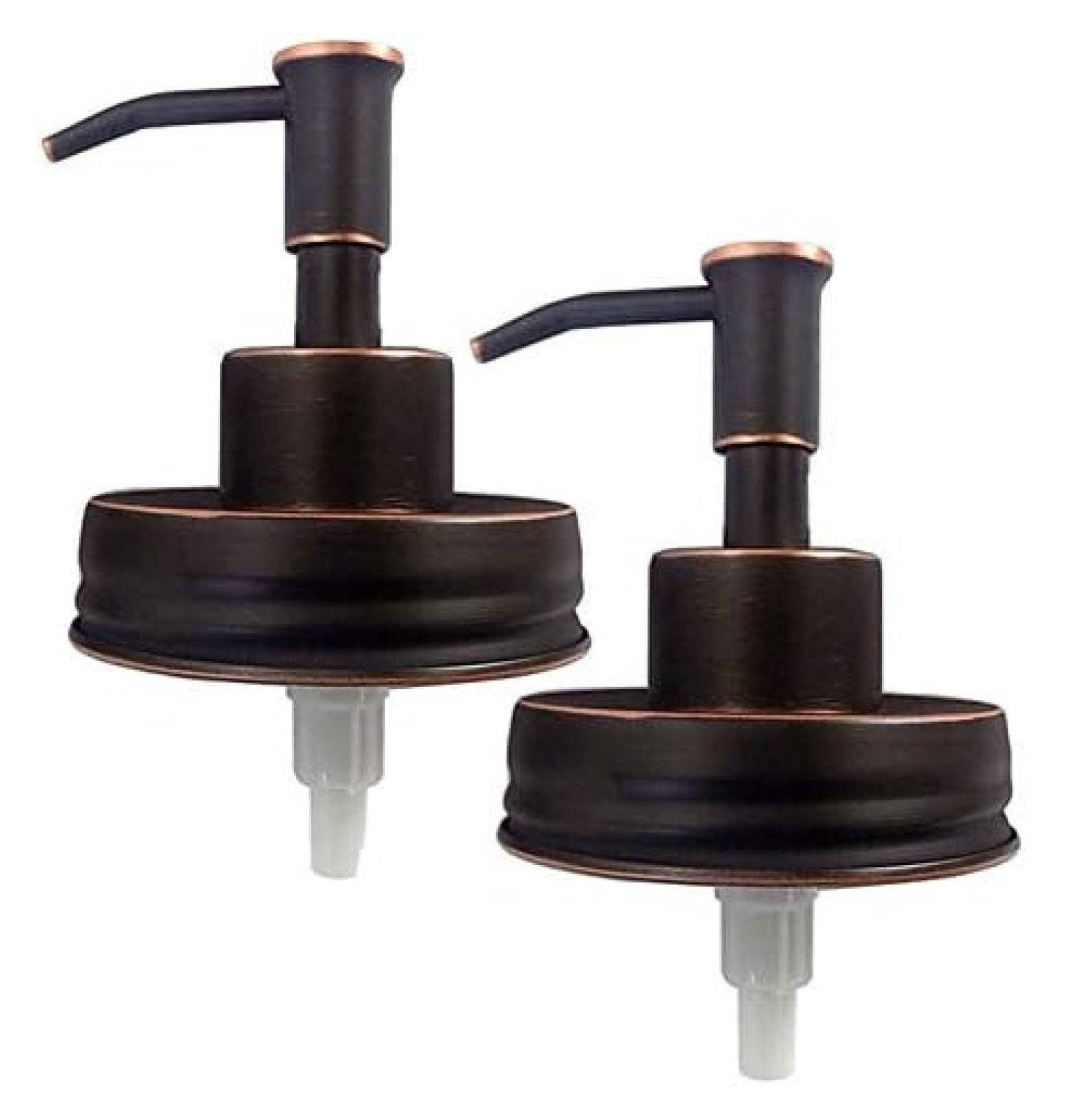 Rust Resistant Stainless Steel Mason Jar Lid with Metal Pump Kit, Oil ...