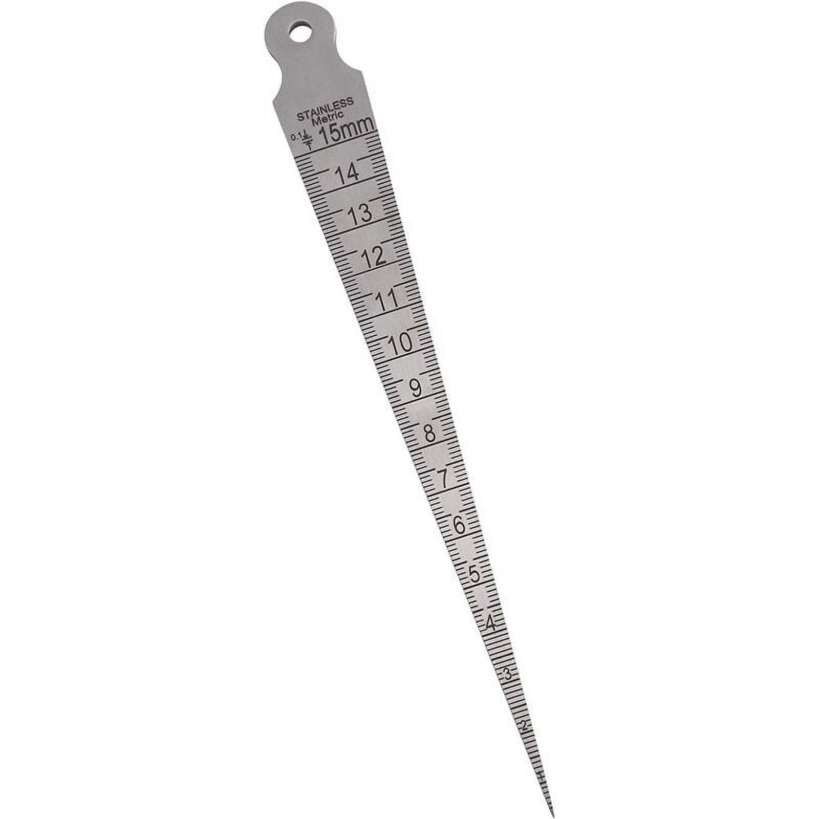 Rust Resistant Taper Gauge, Stainless Steel Gauge With Clear Markings ...