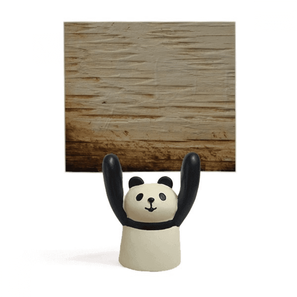 Rust Rusty Rough Iron Texture Vintage Memo Holder Cartoon Animal Panda ...