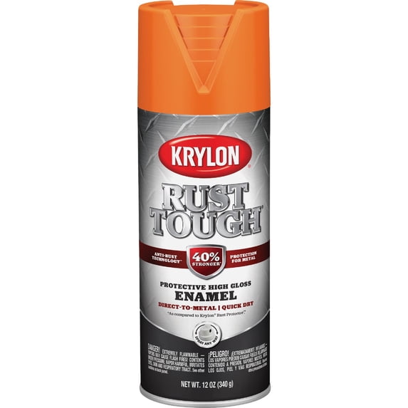 Rust Tough Alkyd Enamel Spray Paint - Single Pack - Walmart.com