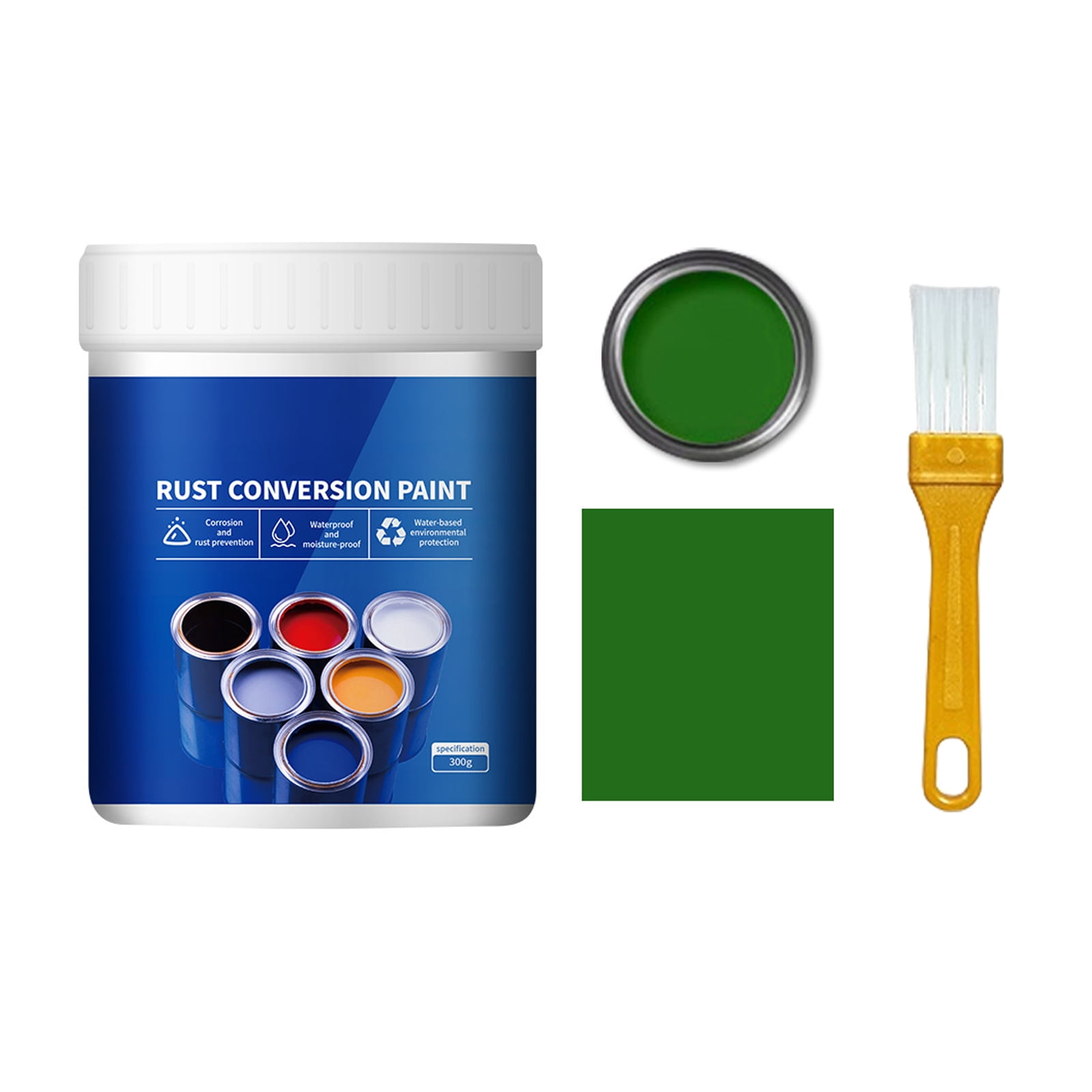 Rust Transformation Metal Paint Creates Moisture Proof Barrier With ...