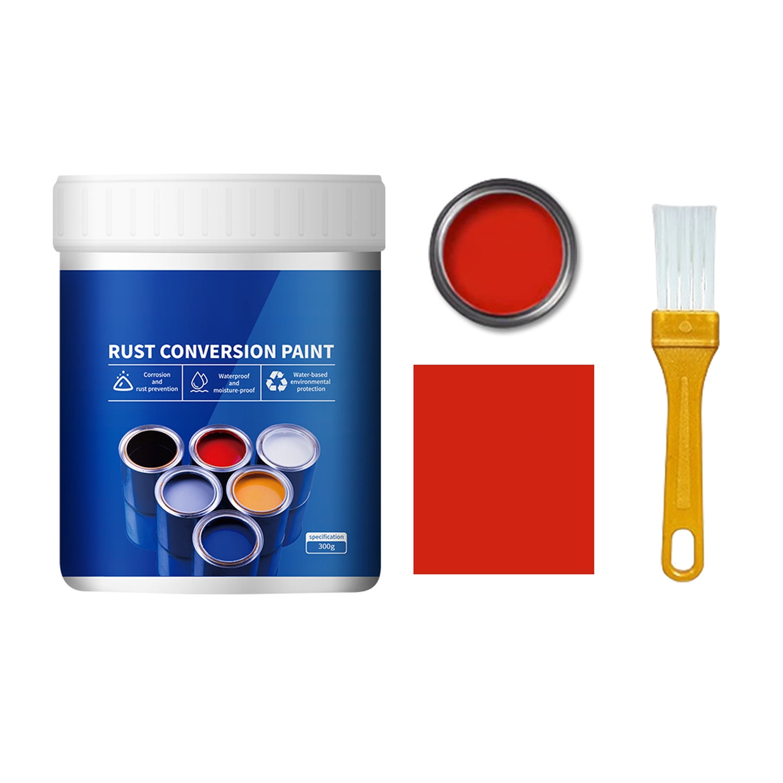 Rust Transformation Metal Paint Creates Moisture Proof Barrier With ...