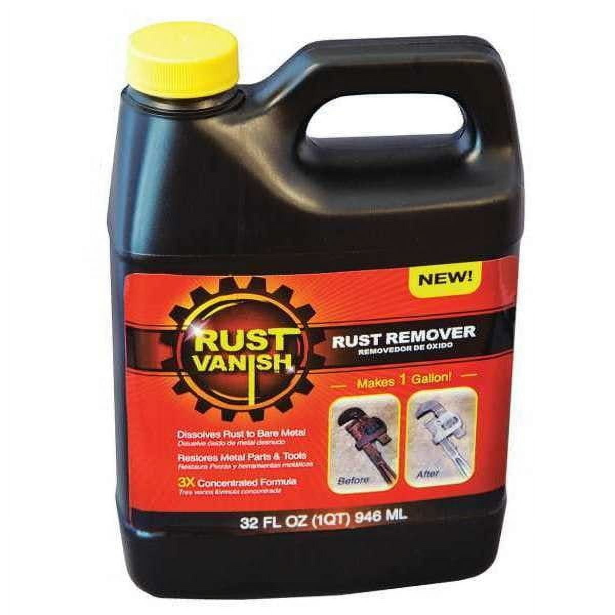 Rust Vanish Rust Remover,128 oz,Jug,PK4 6005-004 - Walmart.com