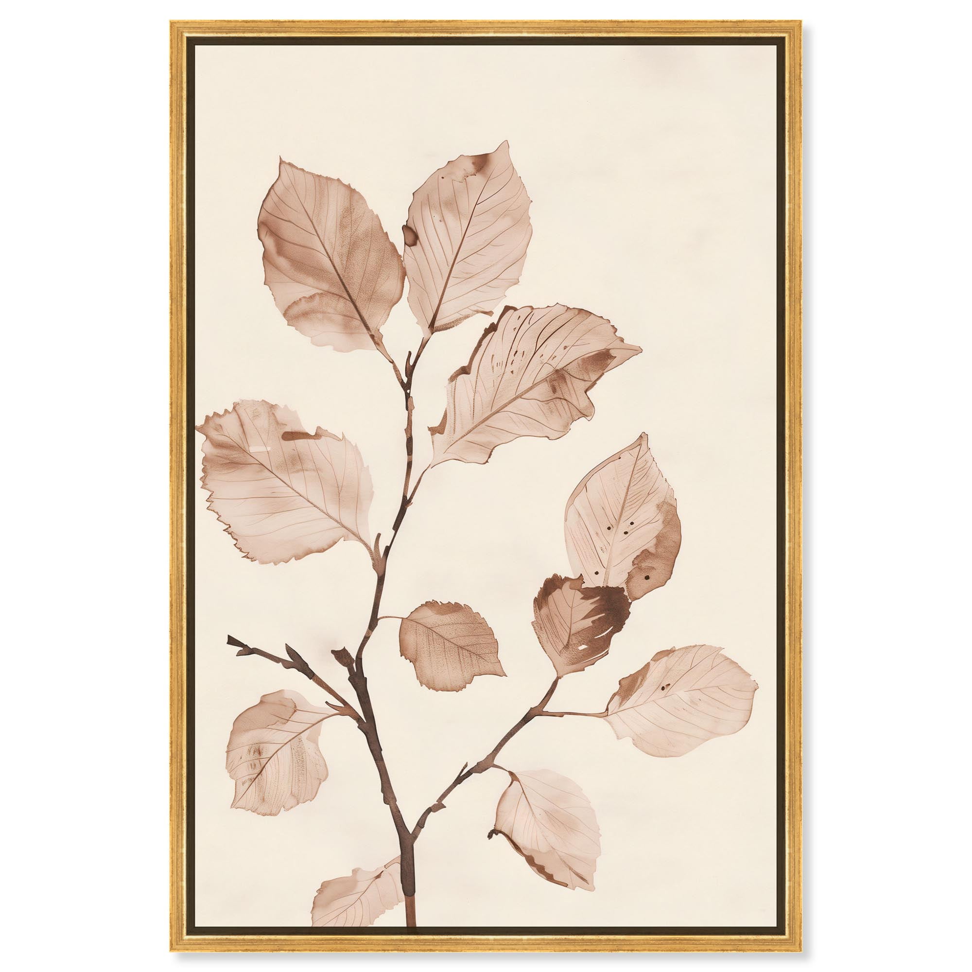 Rust and Renewal III Canvas Print Boho Natural Art by Art Remedy, Gold ...