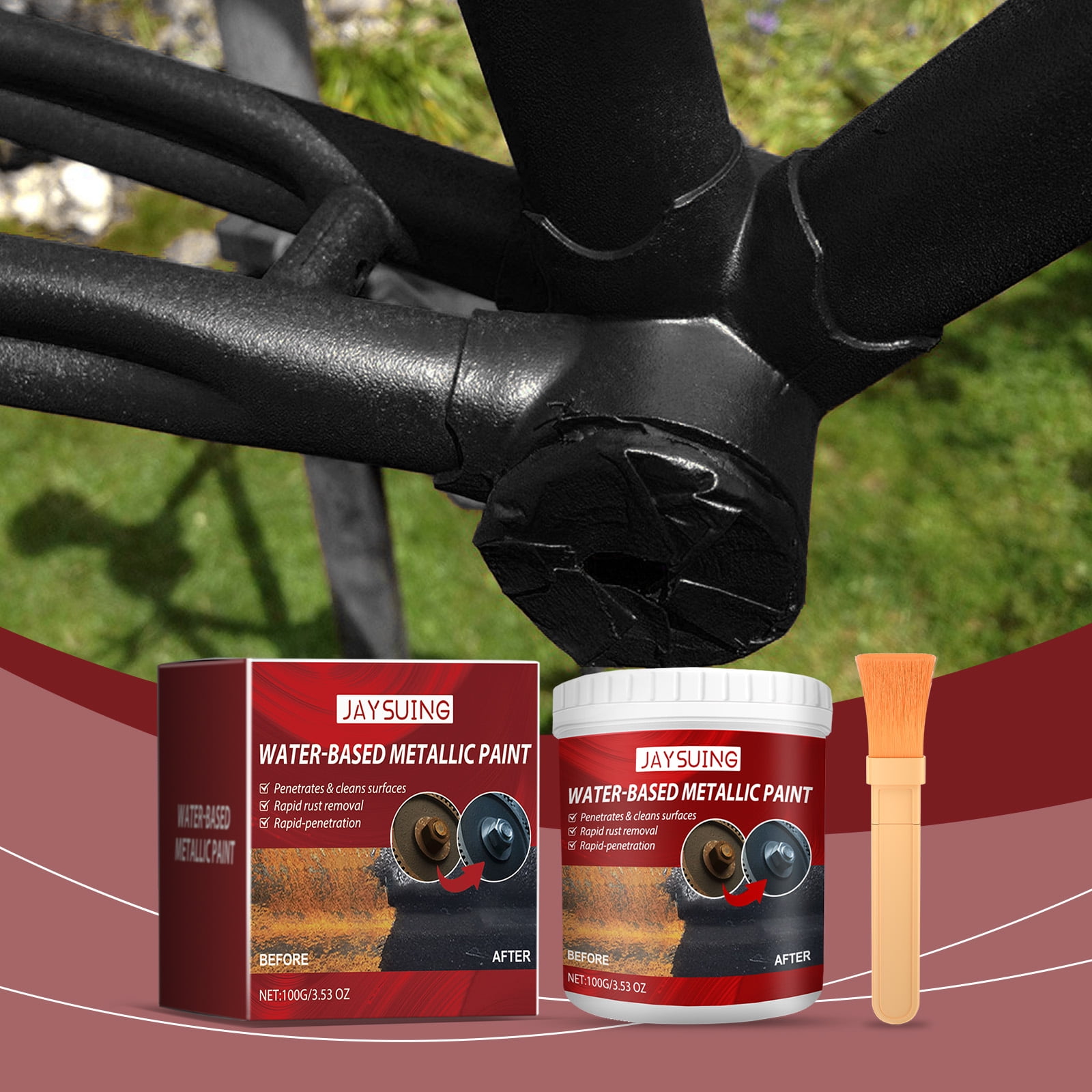 Rust-free Primer Metal Paint Anti-rust Radiator Anti-corrosion ...