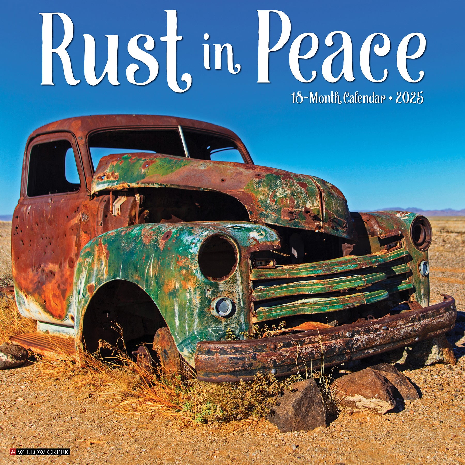 Rust in Peace 2025 Wall Calendar - Walmart Business Supplies