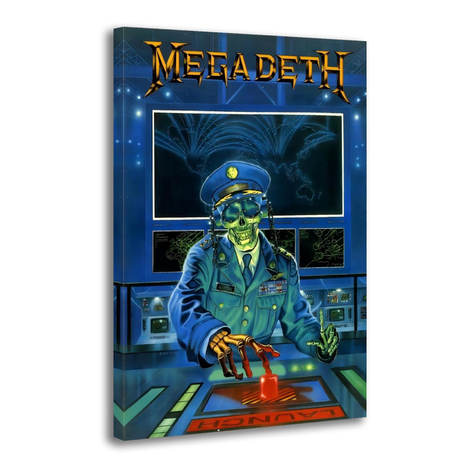 Rust in Peace Music Album Cover Artworks Canvas Poster Room Aesthetic ...
