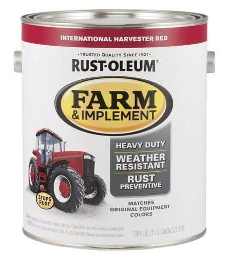 Rust-oleum 280167 Specialty Farm & Implement Paint, International Red ...