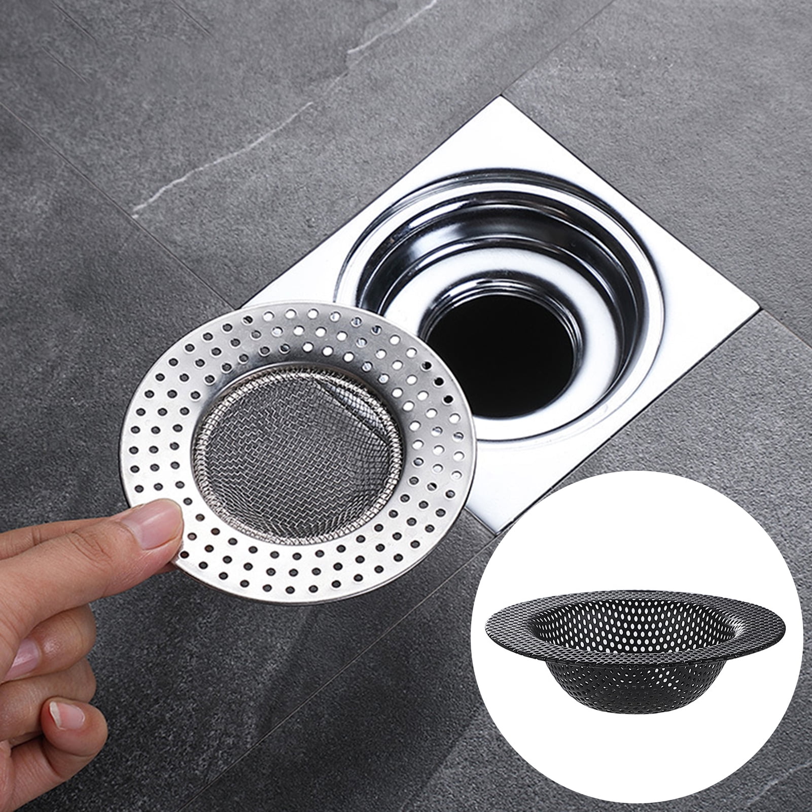 Rust-proof Stainless Steel Kitchen Sink Drain Strainer Large Basket ...