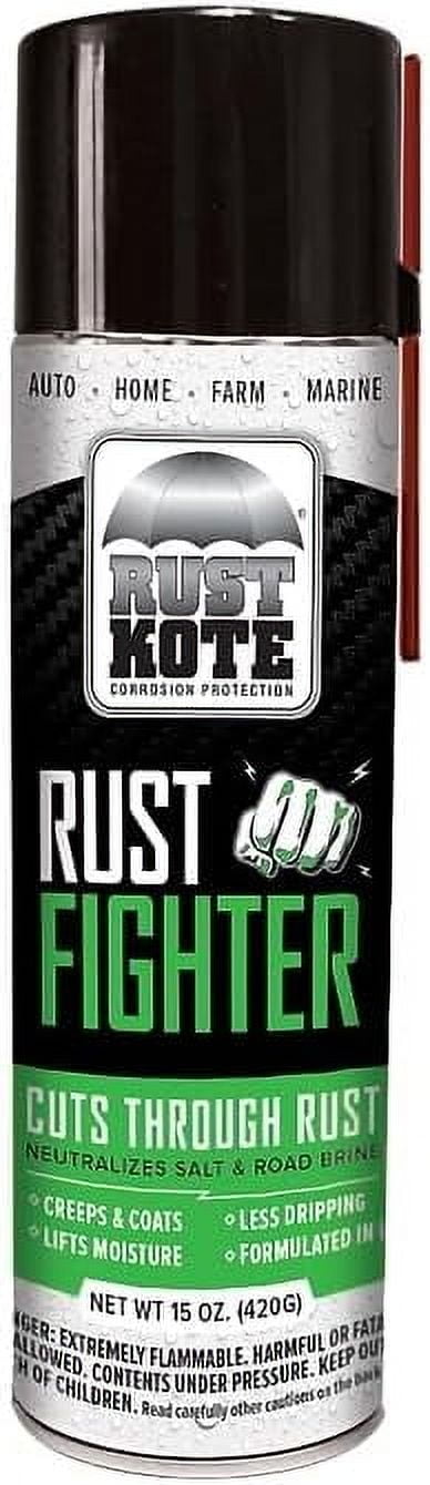 RustKote - Rust Fighter Aerosol, 15oz, Corrosion Protection, Salt ...