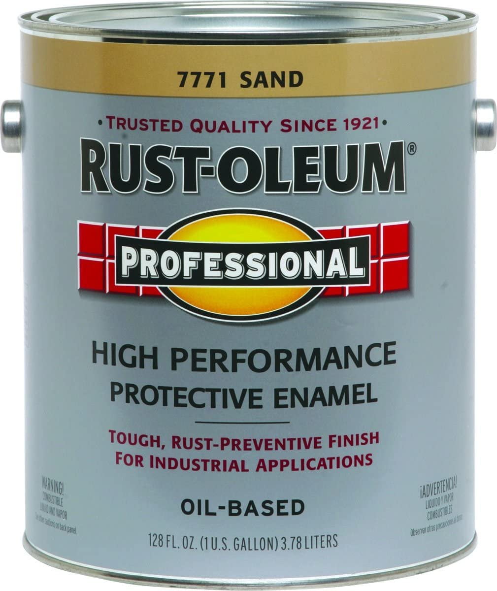 Rust-Oleum Protective Enamel Paint, Sand Color, Rust-Preventative ...