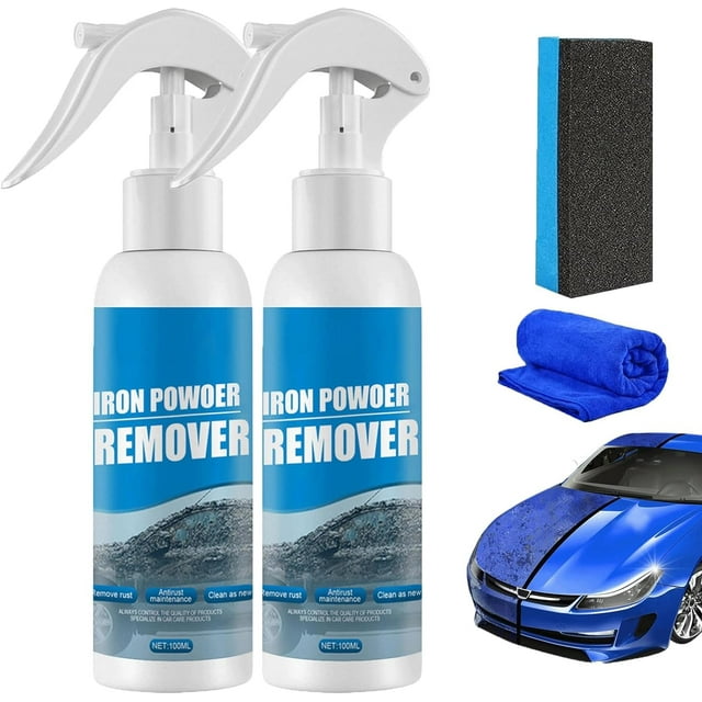 RustVanish Spray-Car Rust Removal Spray, Iron Powder Remover, Multi ...