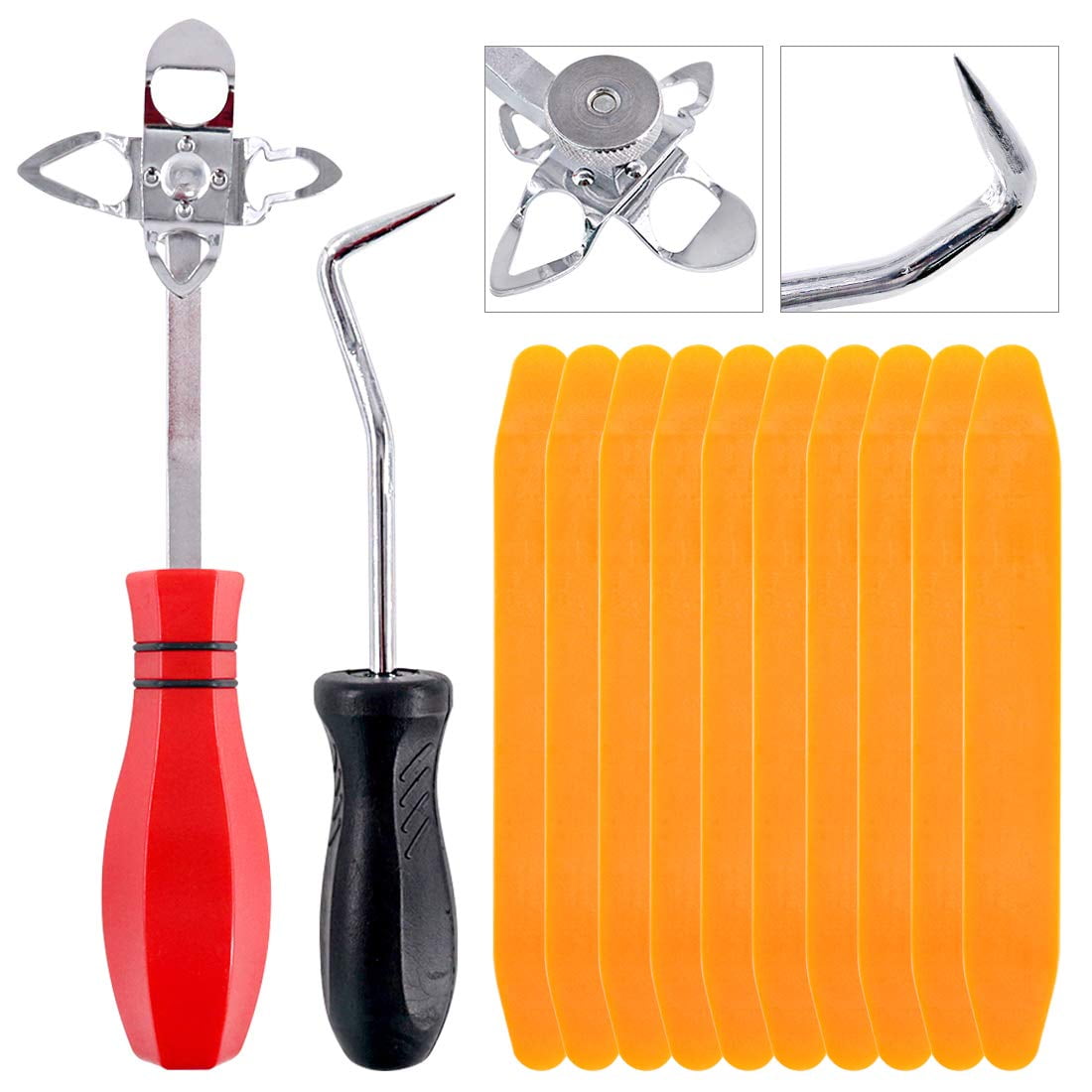 Rustark 12 Windshield Installation Tools kit, 10 Stick Setting Tool, 1 Offset Windshield ...