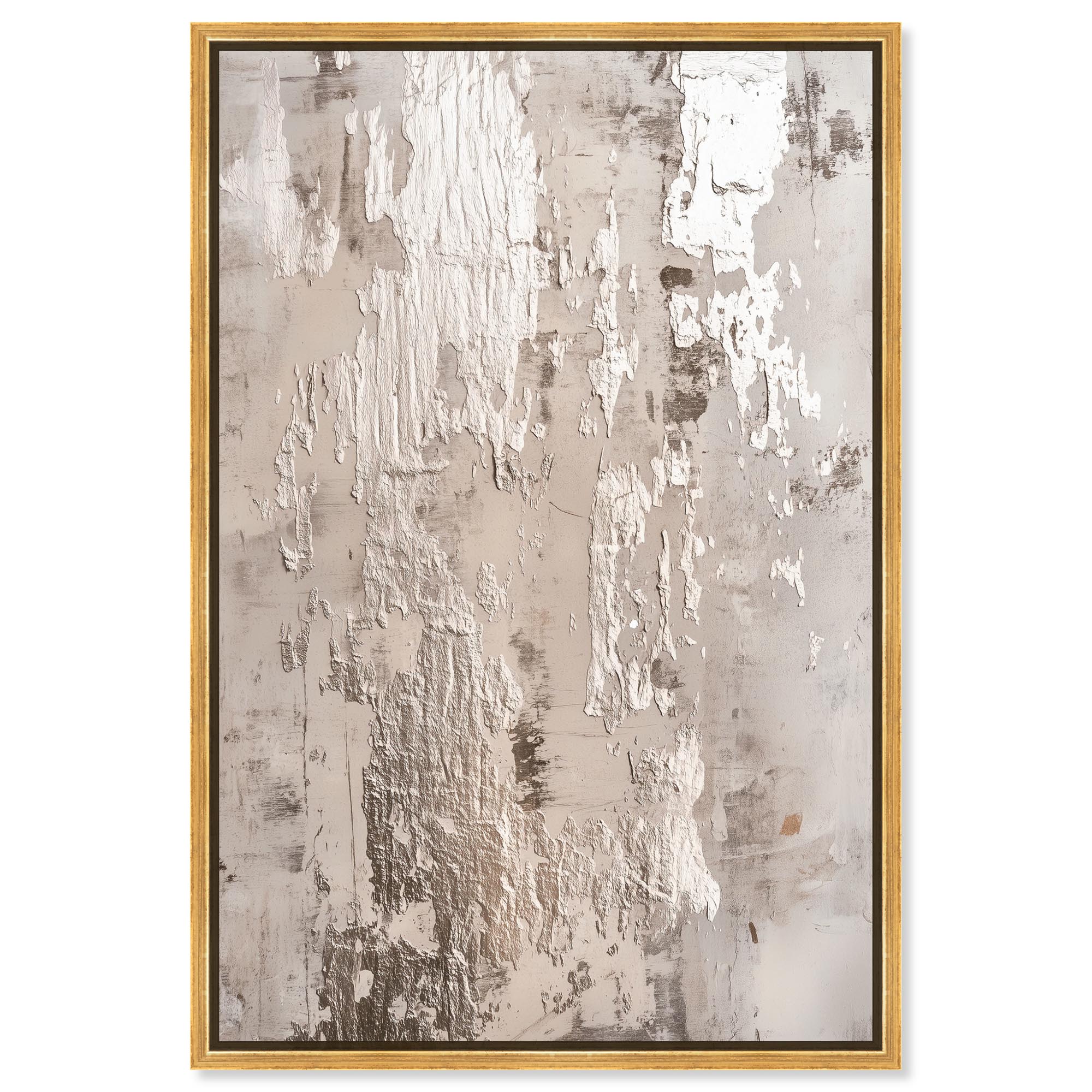 Rusted Echo III Canvas Textured Digital Art by Art Remedy, Gold Frame ...