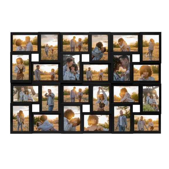 Hello Laura 8-Opening Collage Multi Photo Frame, 17" x 22", Wall ...