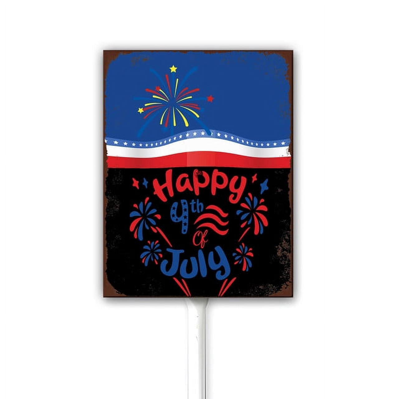 Rustic 4th of July Decorations Outdoor Yard Signs, 4 of july sign ...