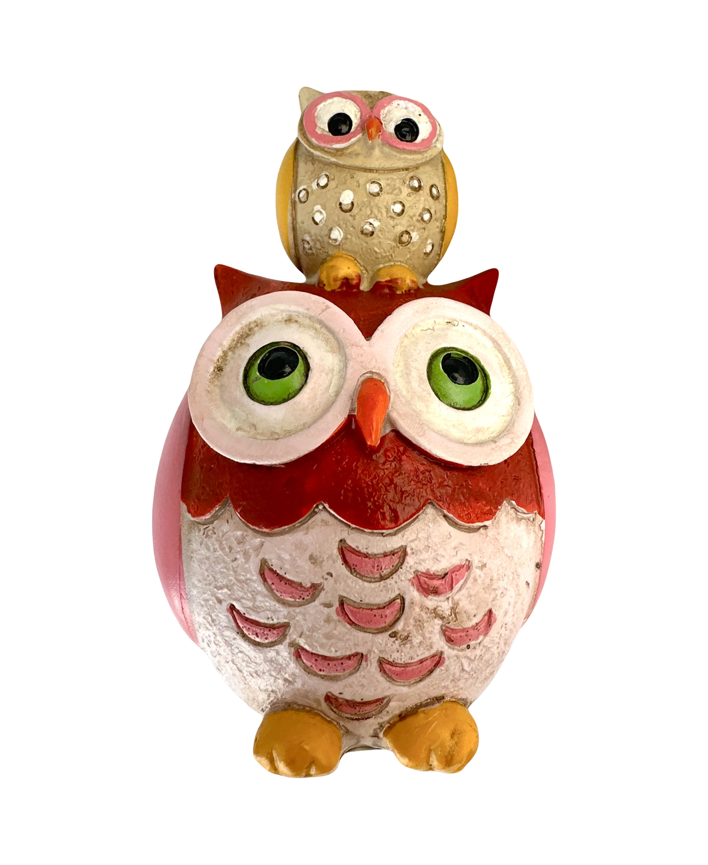 Rustic Alpine Owls Figure: Mother and Child - By Ganz - Walmart.com